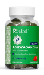 Safrel Ashwagandha gummies for stress relief