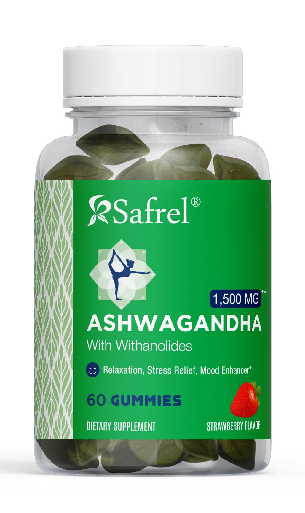 Safrel Ashwagandha gummies for stress relief