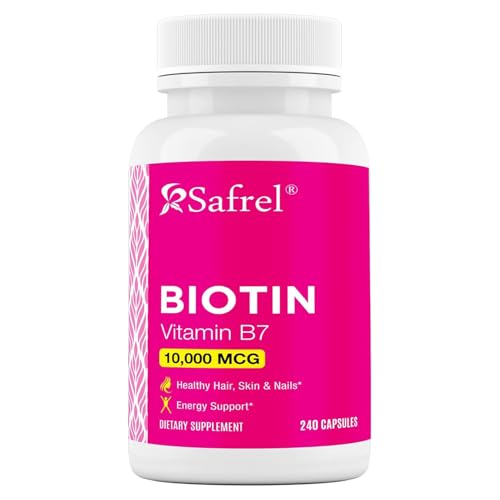 Safrel biotin capsules for healthy hair