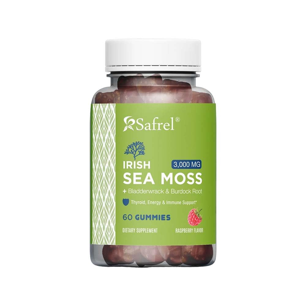 Safrel Irish Sea Moss gummies for energy