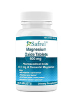 Safrel Magnesium 400 mg tablets for muscle relaxation