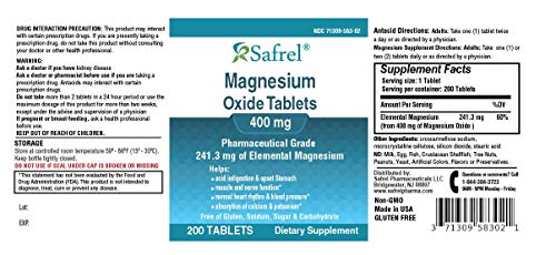 Safrel magnesium for daily wellness