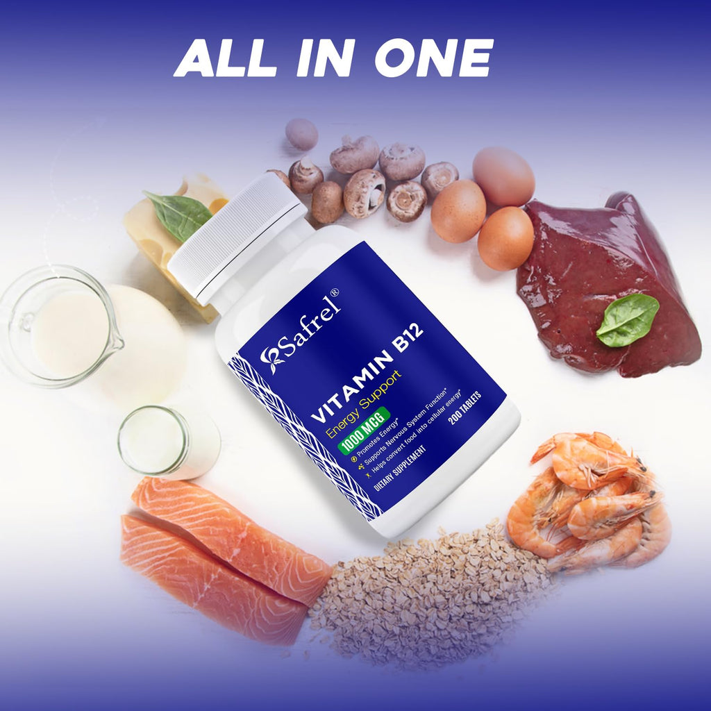 Safrel vitamin B12 for immune support