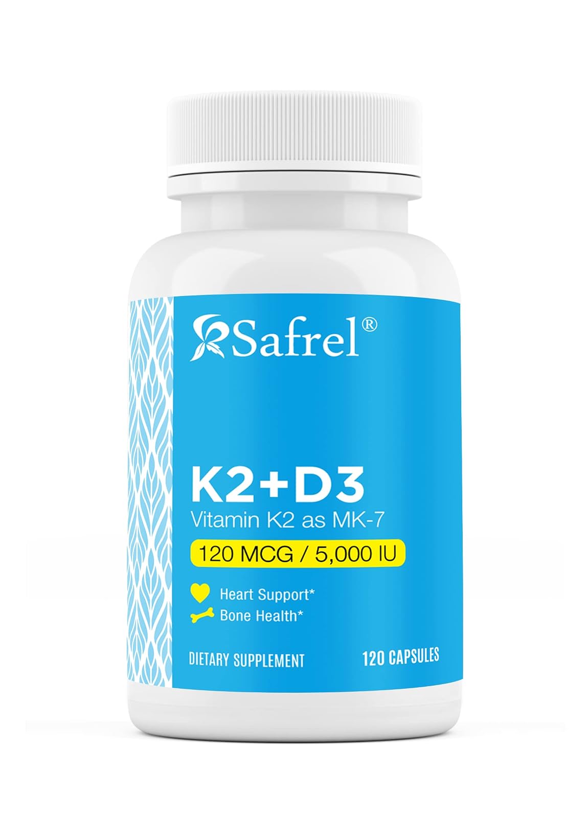 Safrel vitamin K2 and D3 capsules