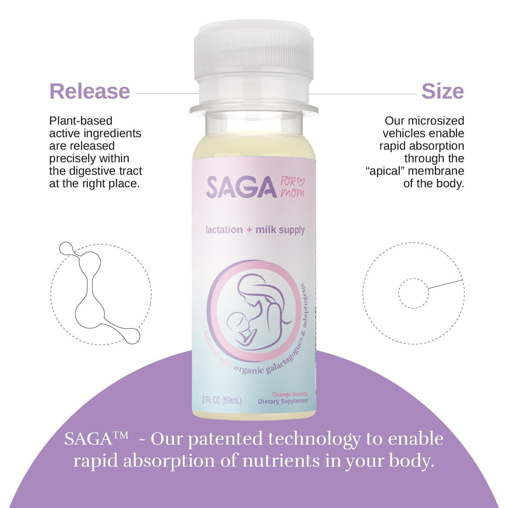 SAGA 4-pack lactation shots convenience