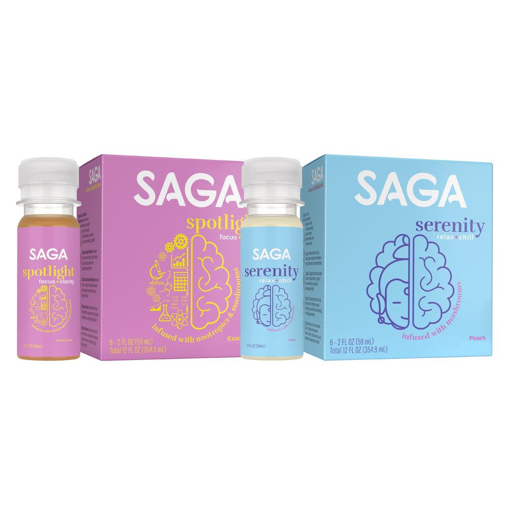 SAGA mushrooms for health benefits