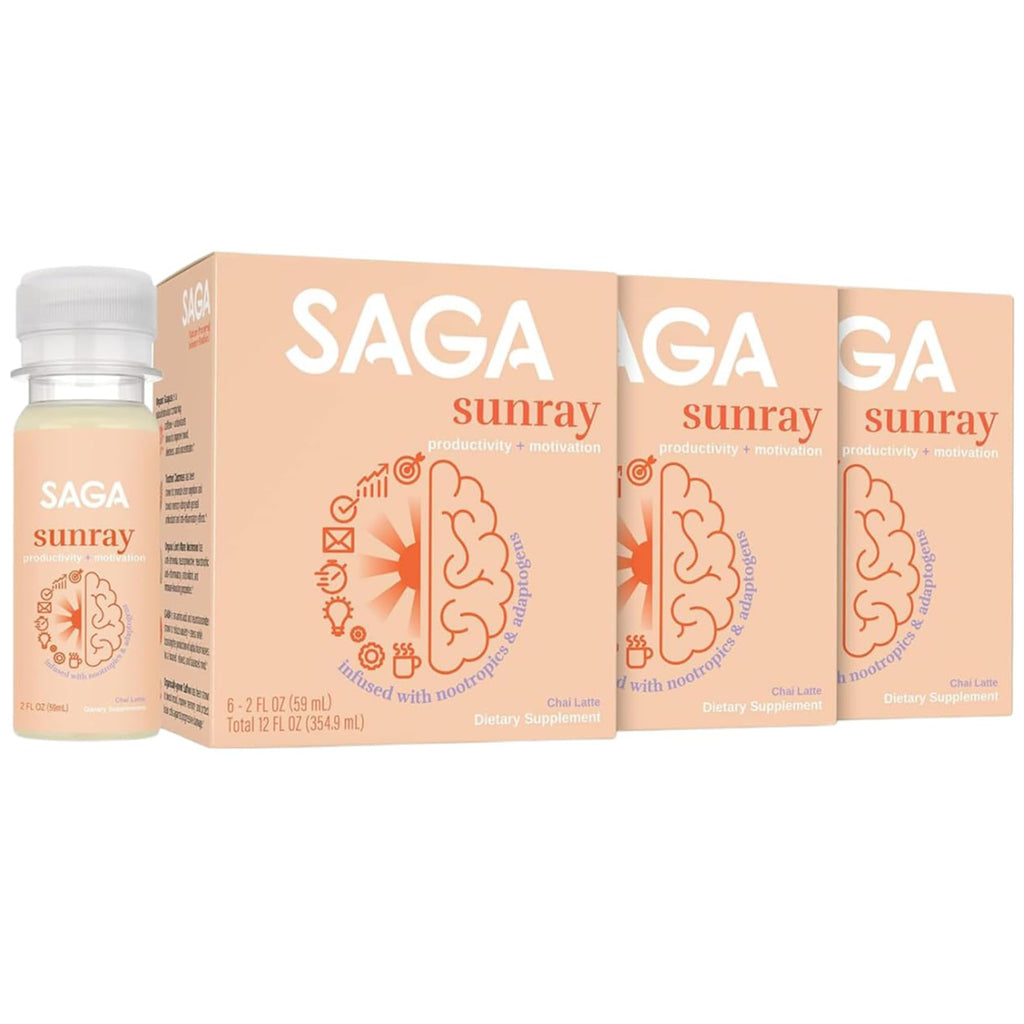 SAGA organic chai latte shots