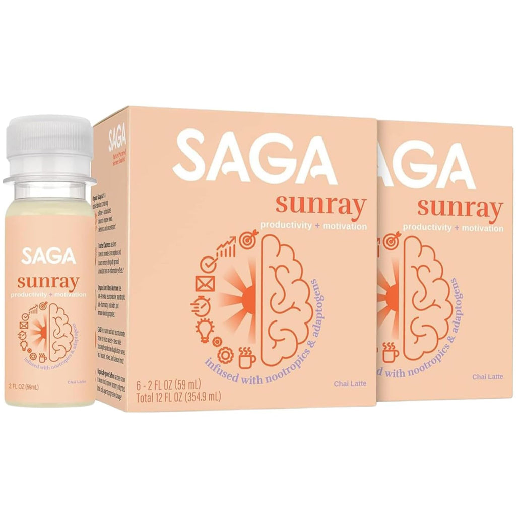 SAGA organic chai latte shots