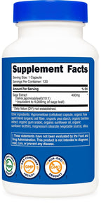 sage extract supplement for digestive health