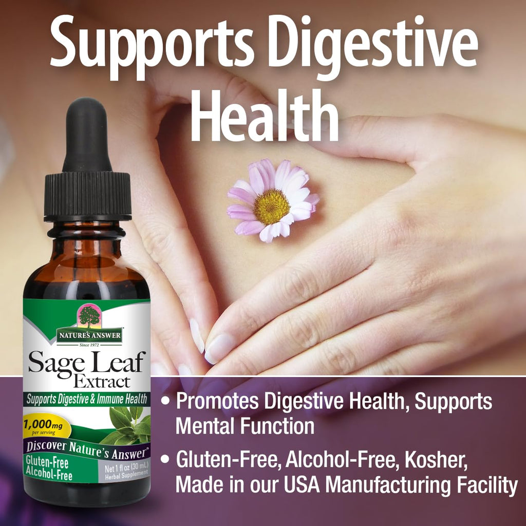 Sage Leaf benefits for wellness