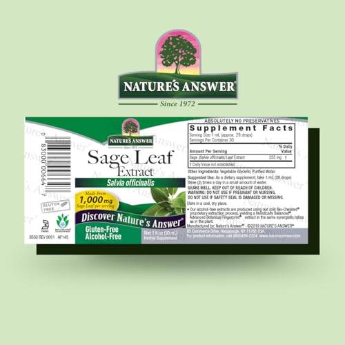 sage leaf extract for wellness