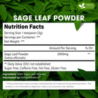sage leaf powder for natural remedies