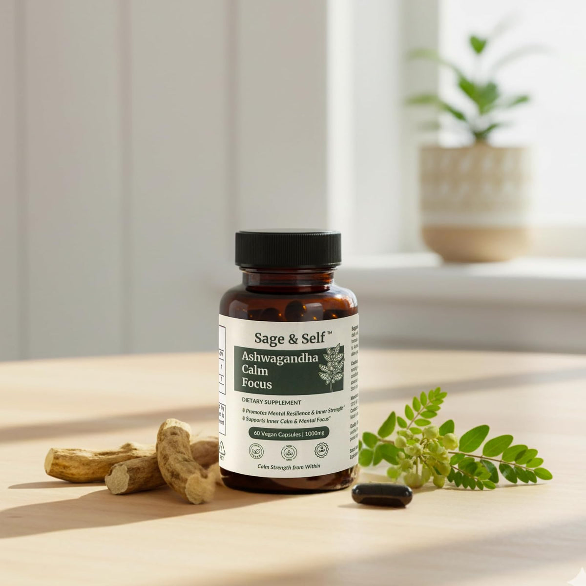 Sage & Self 1000 mg Ashwagandha benefits