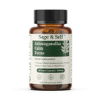 Sage & Self Ashwagandha capsules for stress relief