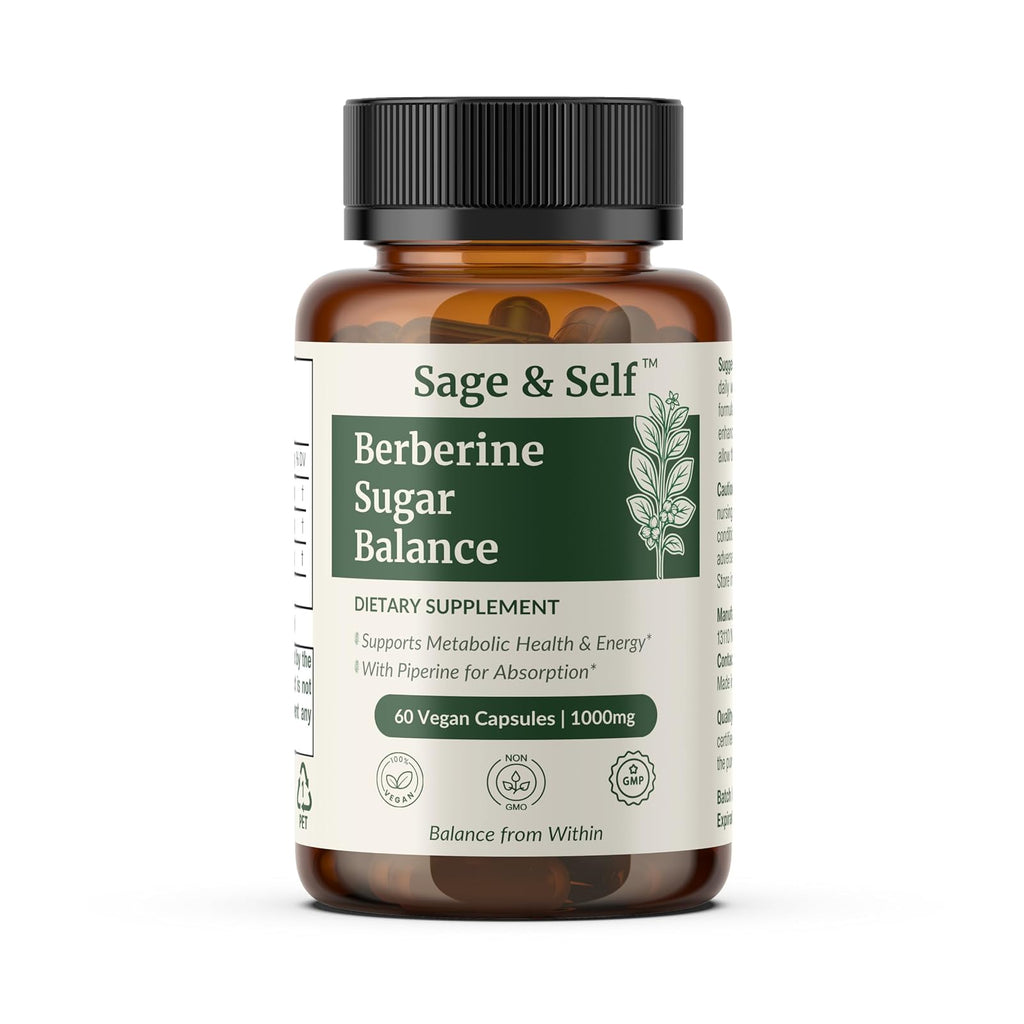 Sage & Self Berberine HCl capsules