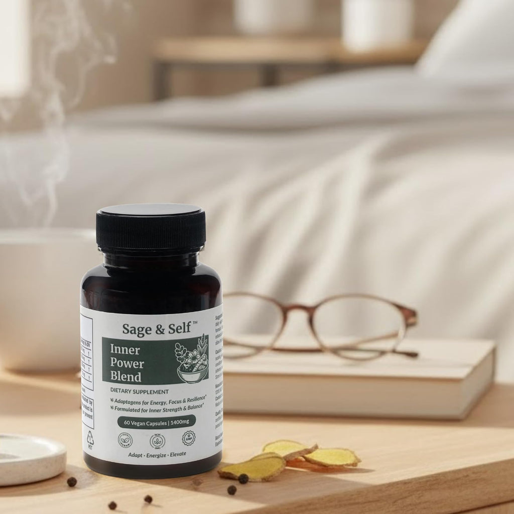 Sage & Self herbal supplement capsules