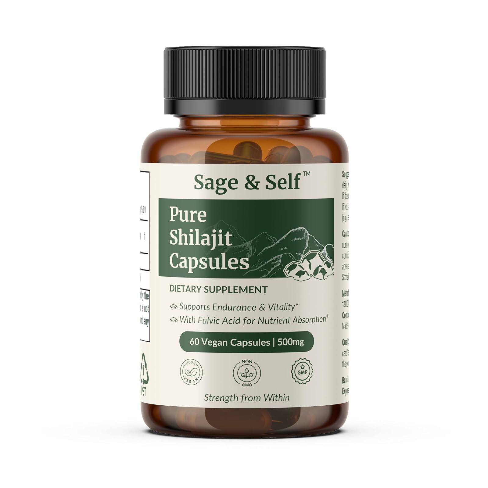 Sage & Self Shilajit health benefits