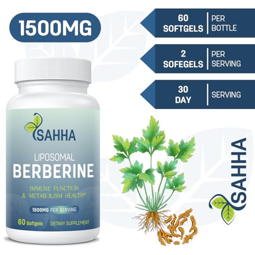 Sahha Liposomal Berberine supplement for fitness