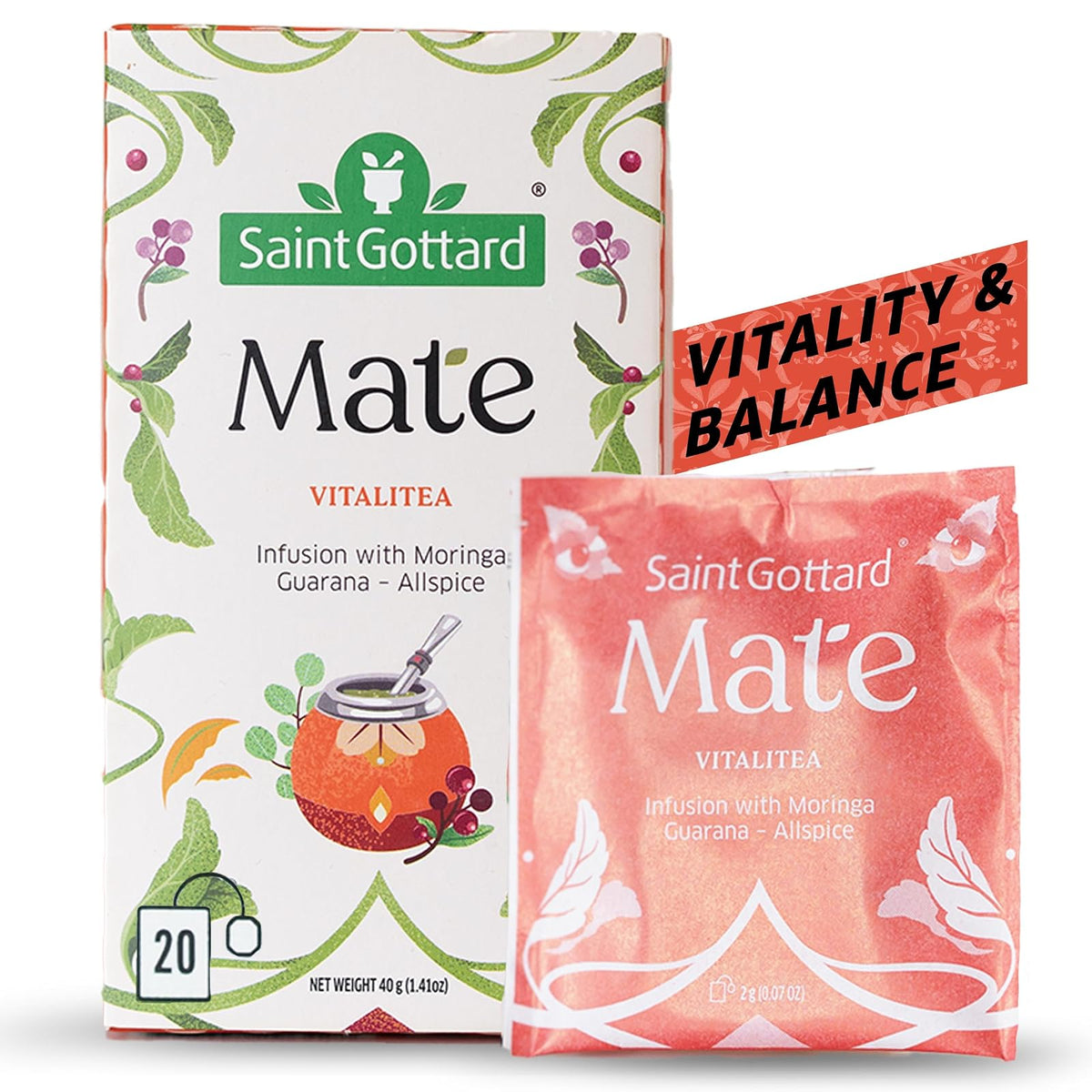 Saint Gottard herbal tea vitality blend