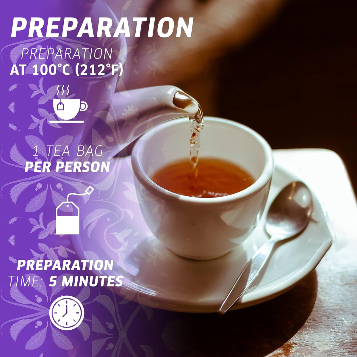 Saint Gottard tea for bedtime relaxation