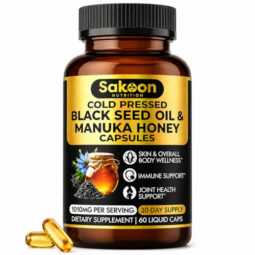 Sakoon Nutrition black seed oil capsules