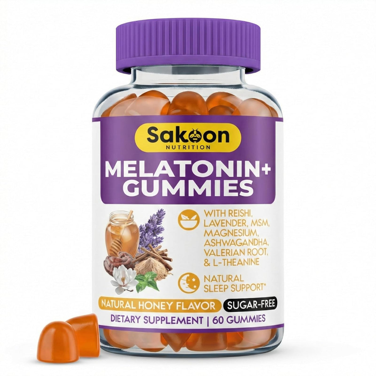 Sakoon Nutrition melatonin gummies for sleep