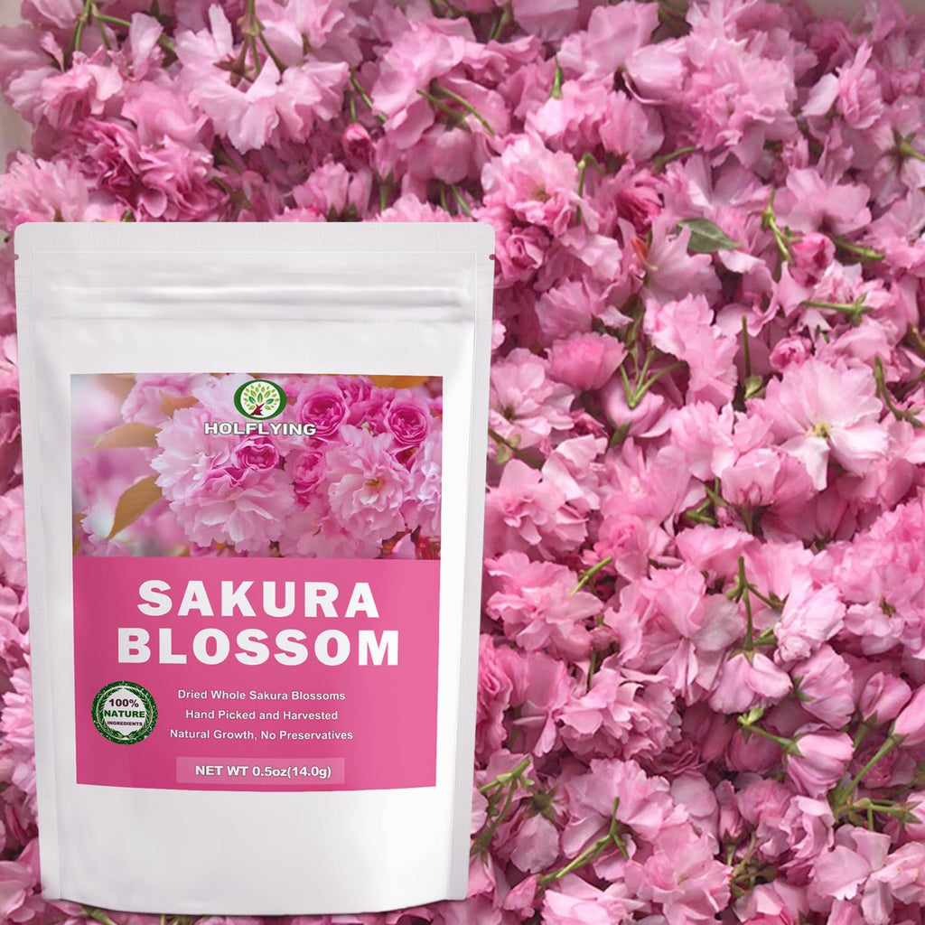 Sakura cherry blossoms for culinary use