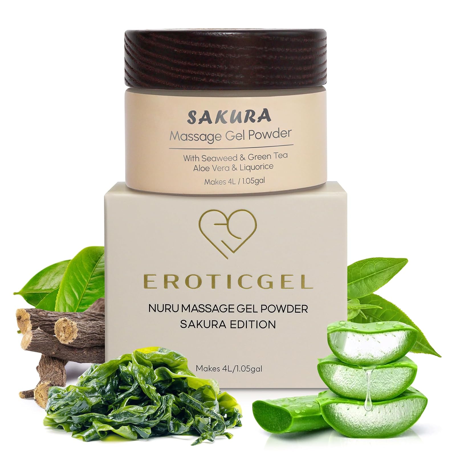 Sakura Edition Nuru massage gel powder