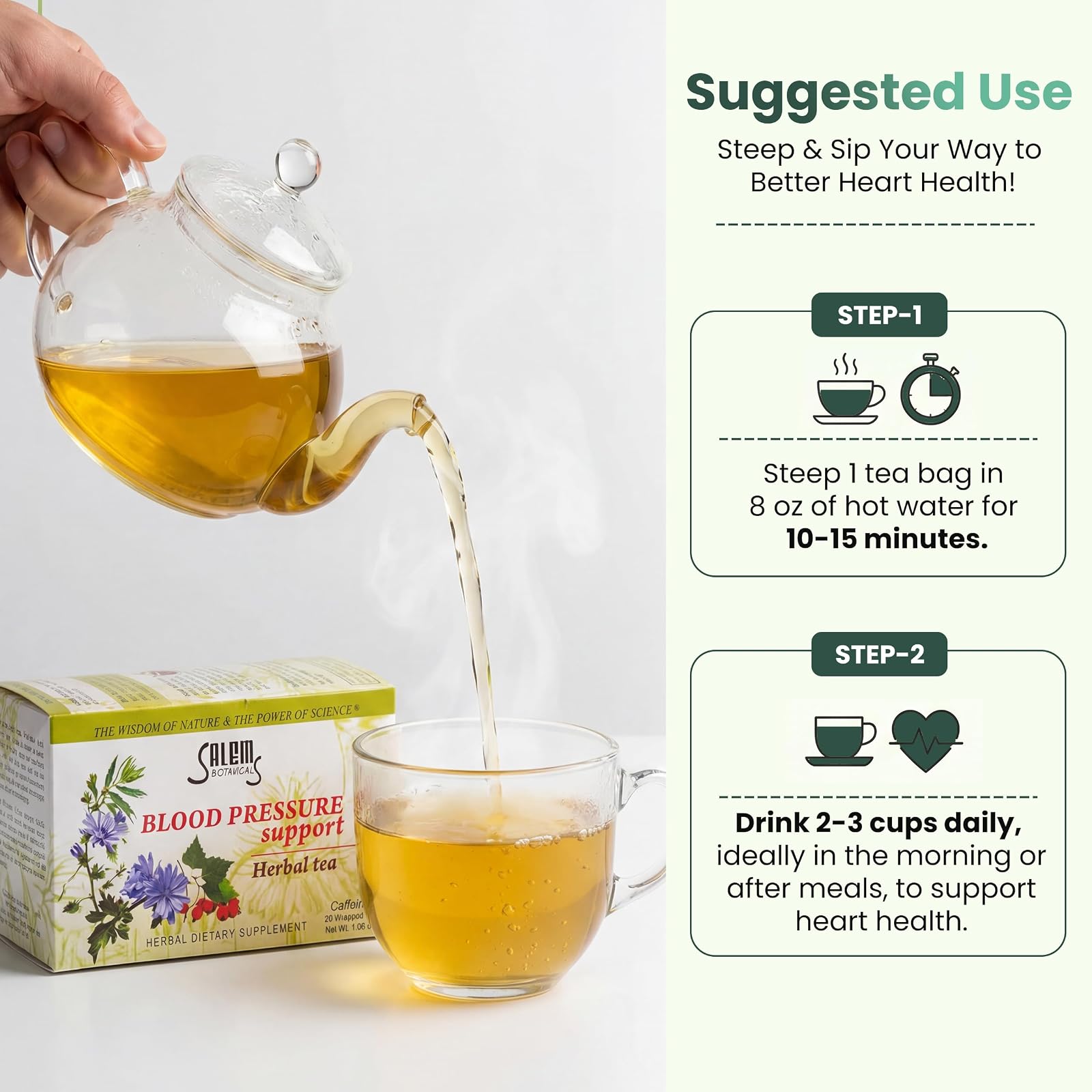 Salem Botanicals tea for healthy circulation