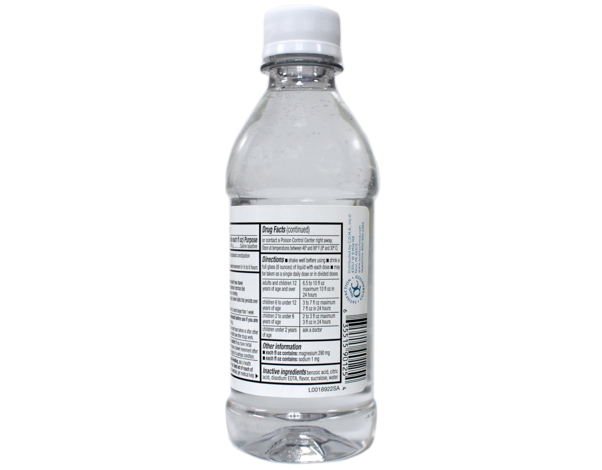 saline laxative with magnesium citrate