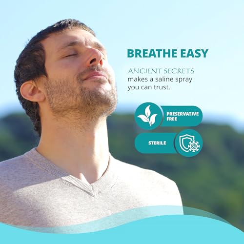 saline nasal spray for sensitive noses