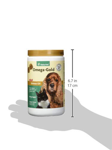Salmon oil for shiny coats