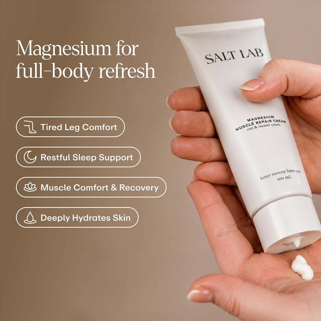 SALT LAB magnesium cream benefits