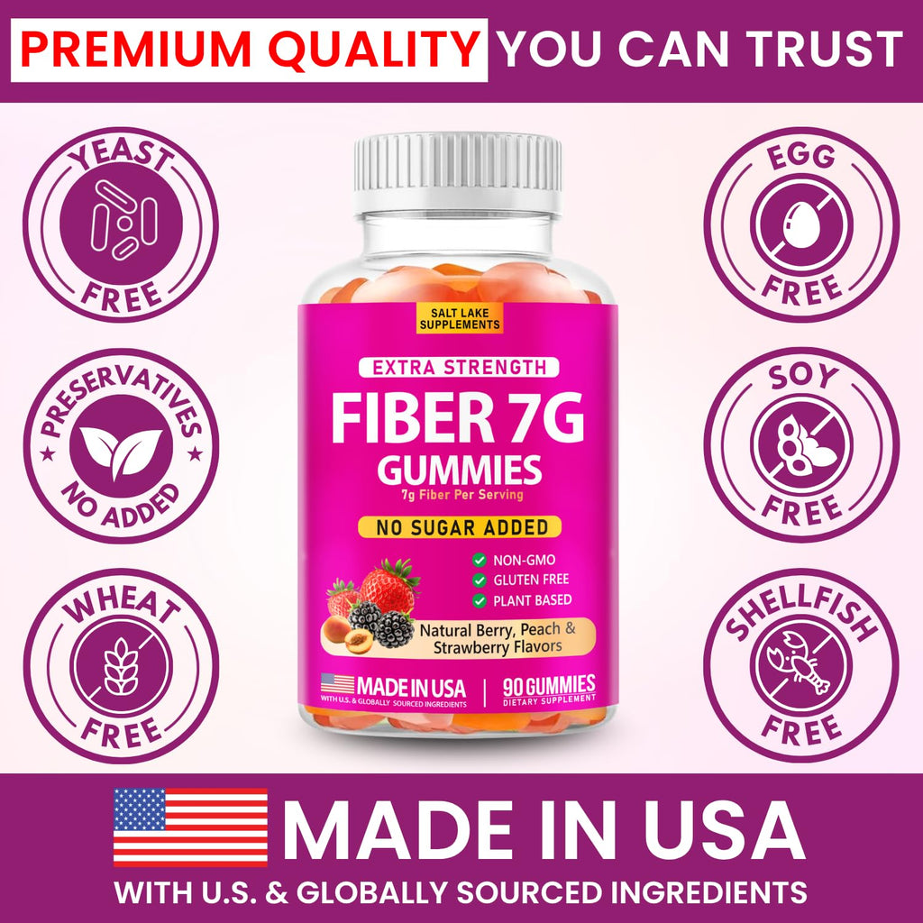 Salt Lake Supplements fiber gummies benefits