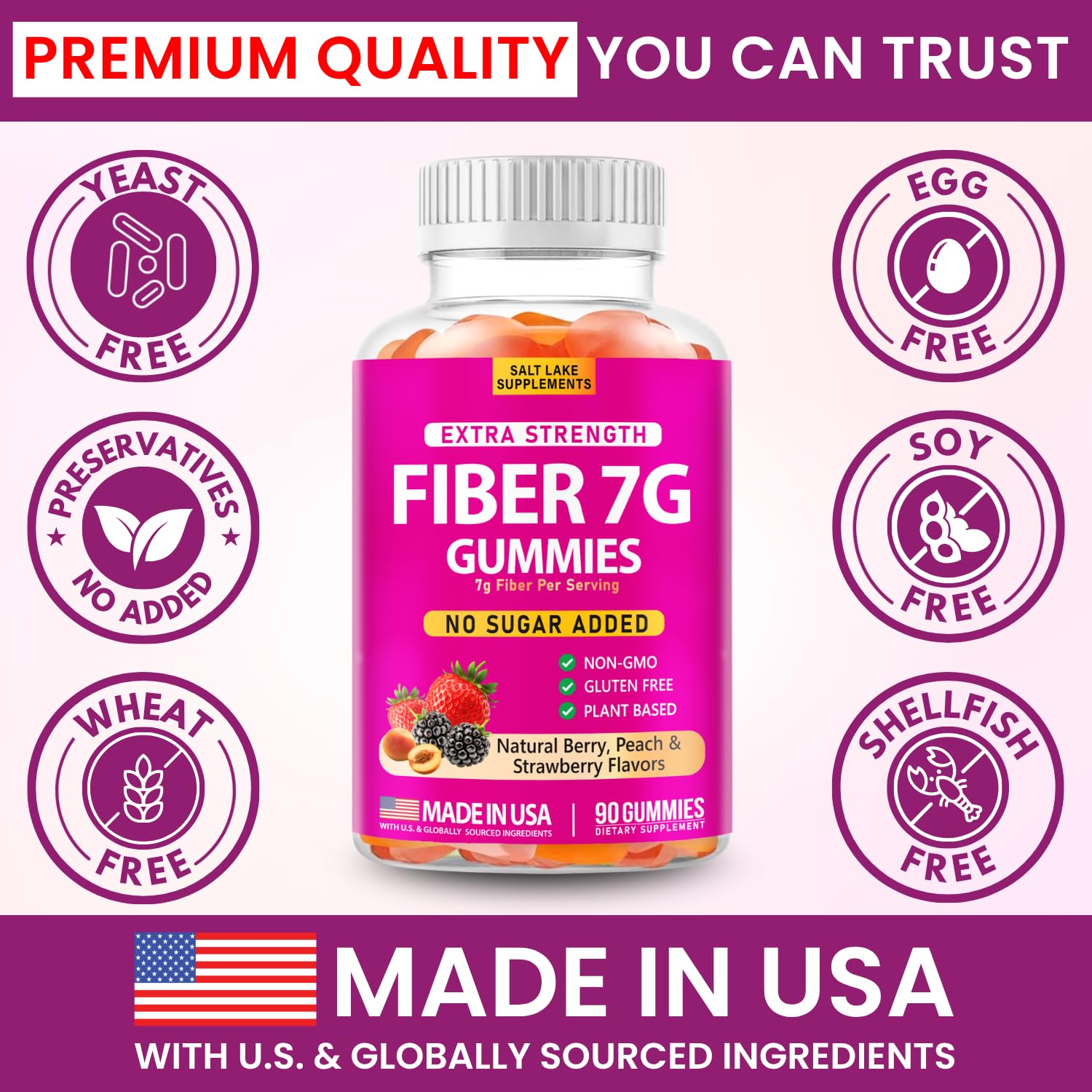 Salt Lake Supplements fiber gummies benefits