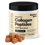 salted caramel collagen peptides powder