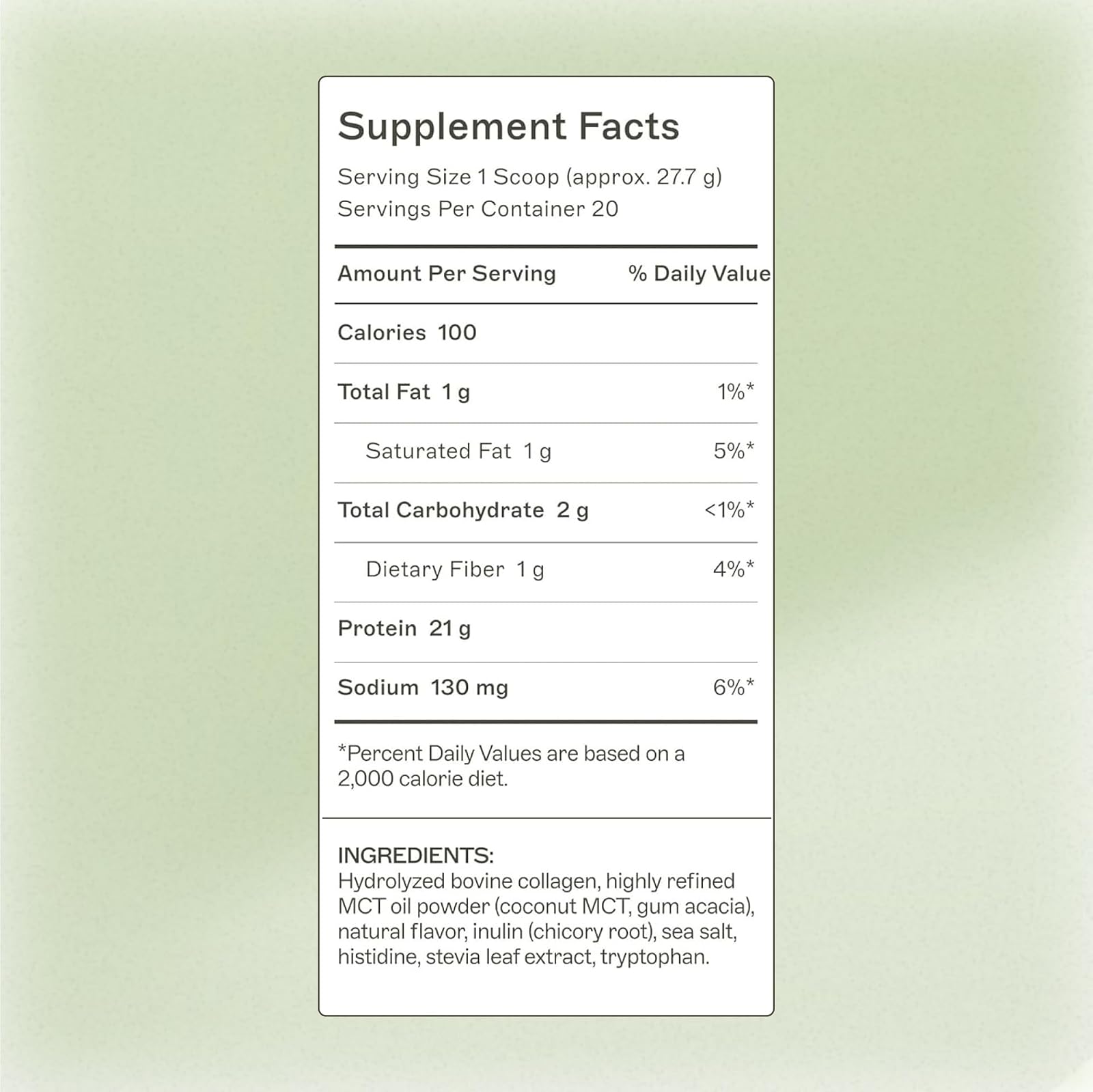 Salted Caramel plant protein for smoothies