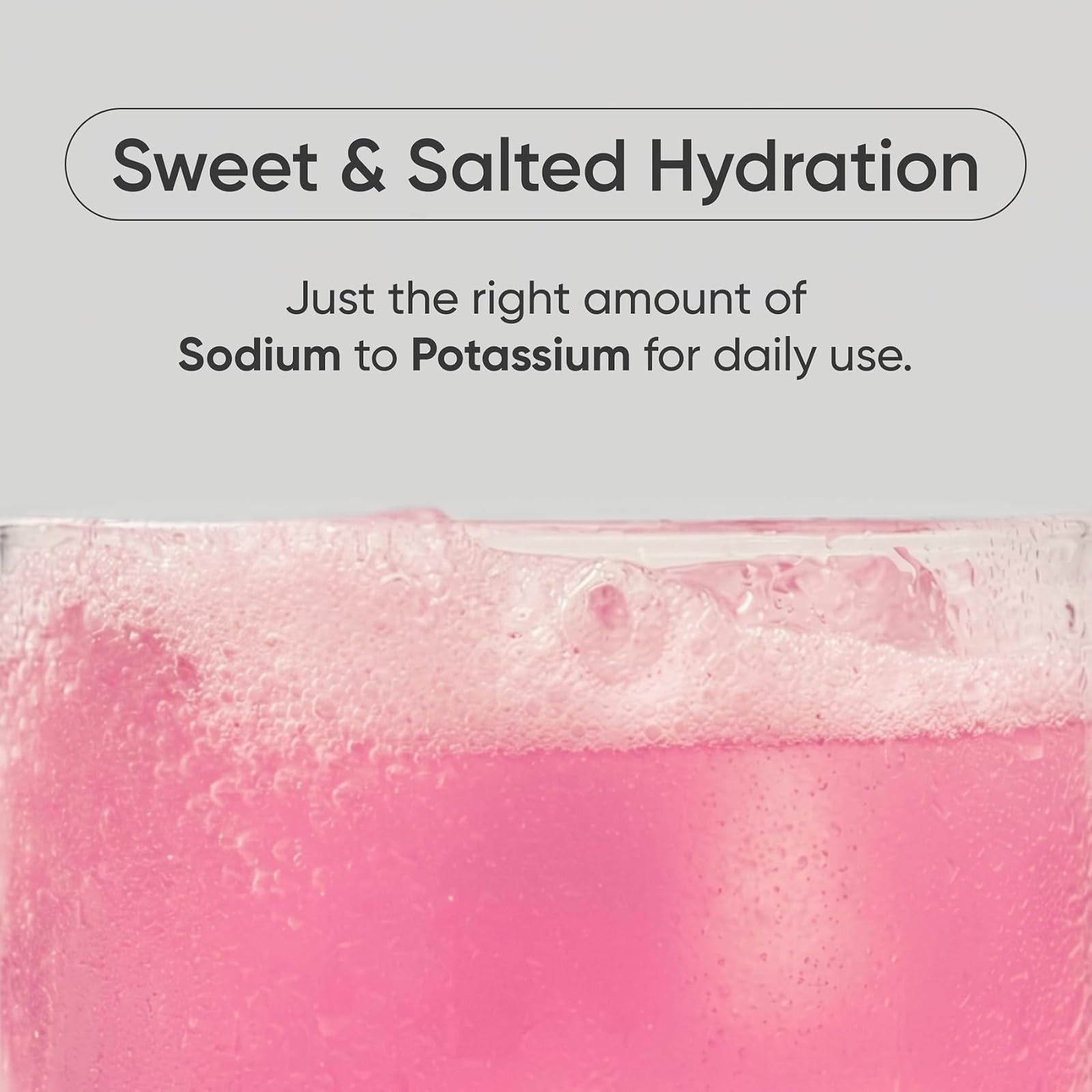 Salted electrolyte mix for athletes
