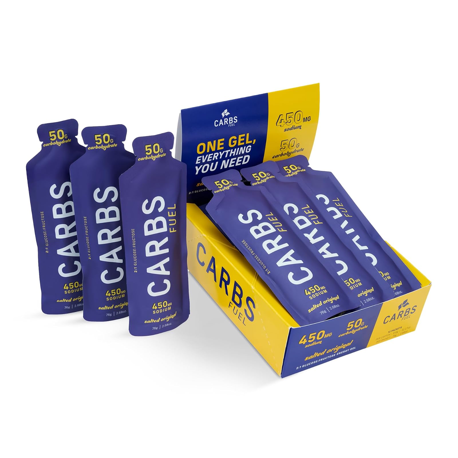 Salted energy gel for endurance