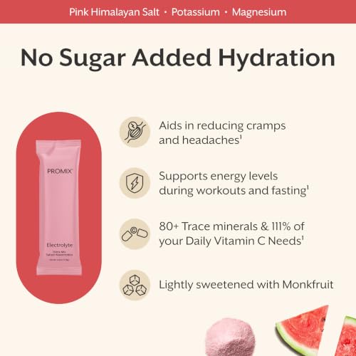 Salted watermelon electrolyte powder for sports