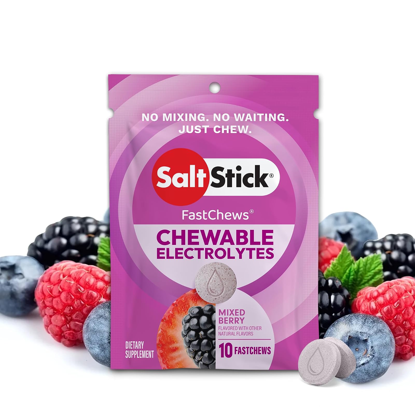 SaltStick electrolyte chews for hydration
