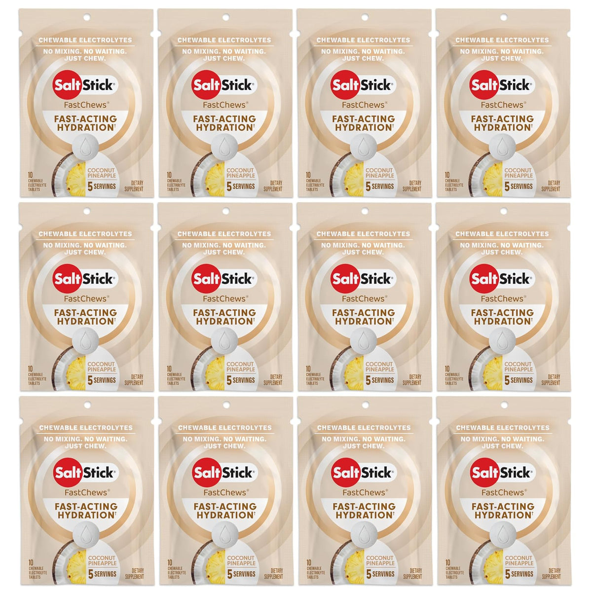 SaltStick electrolyte fastchews for hydration