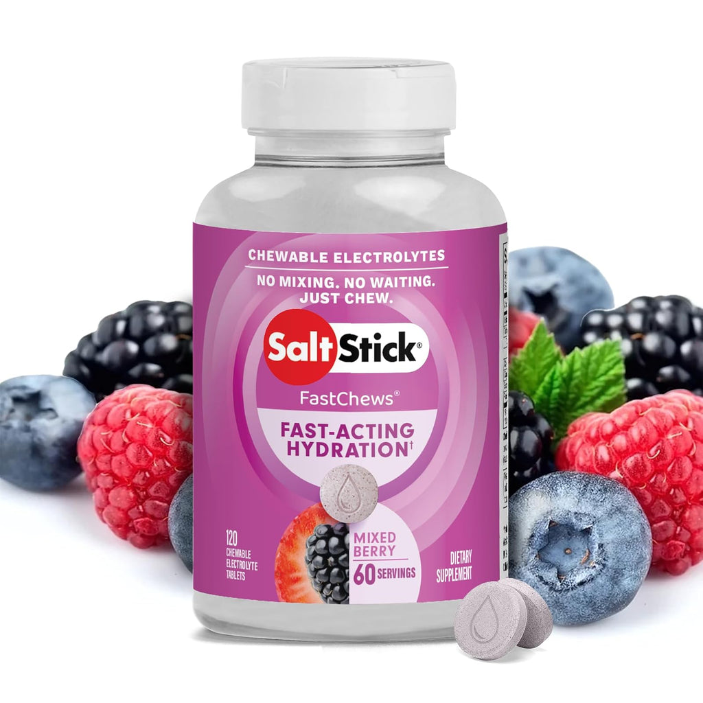 SaltStick electrolyte fastchews for hydration
