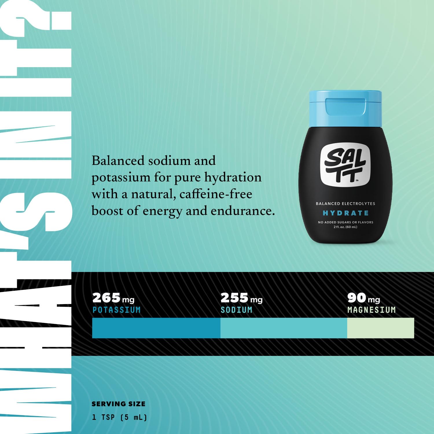 SALTT electrolyte drops for sports