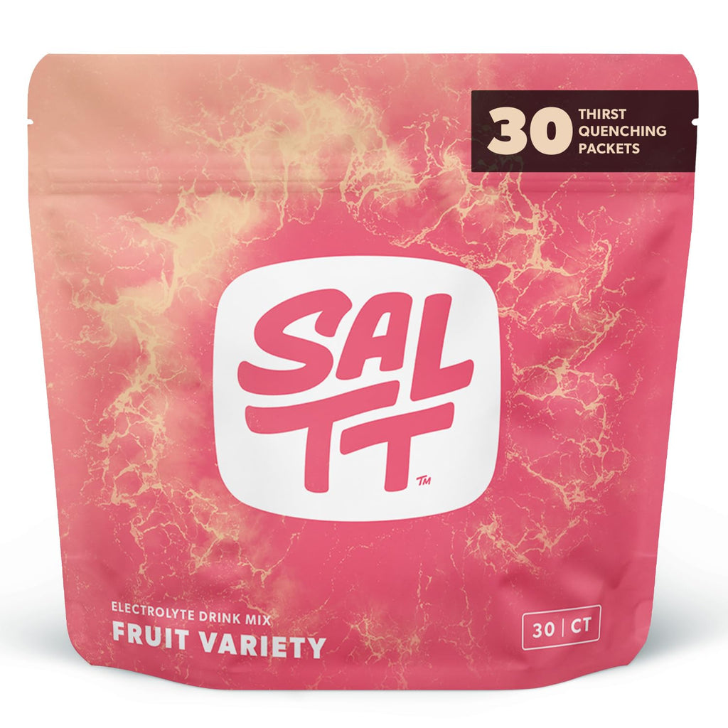 SALTT electrolyte packets for hydration