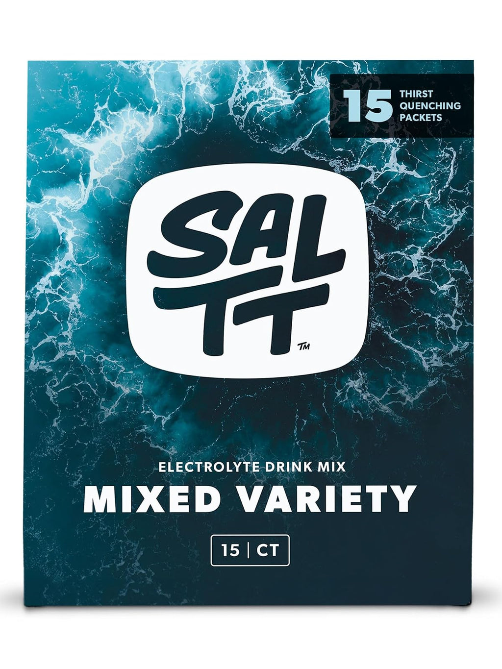 SALTT electrolyte packets for hydration
