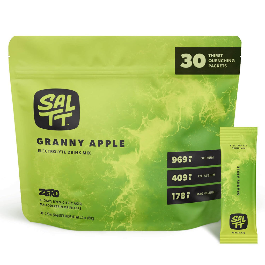 SALTT electrolyte packets for hydration