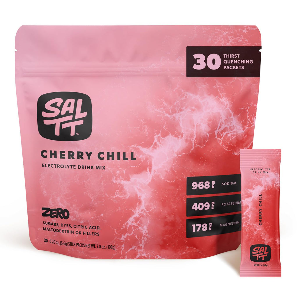SALTT electrolyte packets for hydration