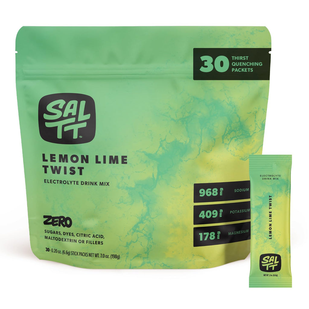 SALTT electrolyte packets for hydration