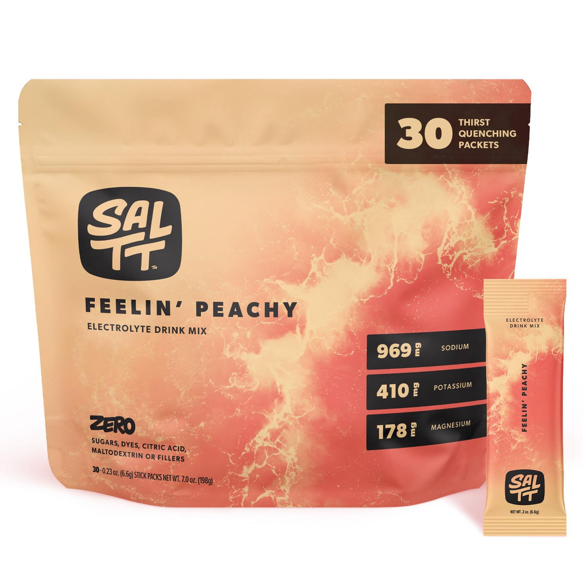 SALTT electrolyte packets for hydration